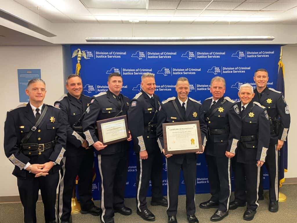 Sheriff's Office Receives Accreditation - Putnam County Sheriff's Department